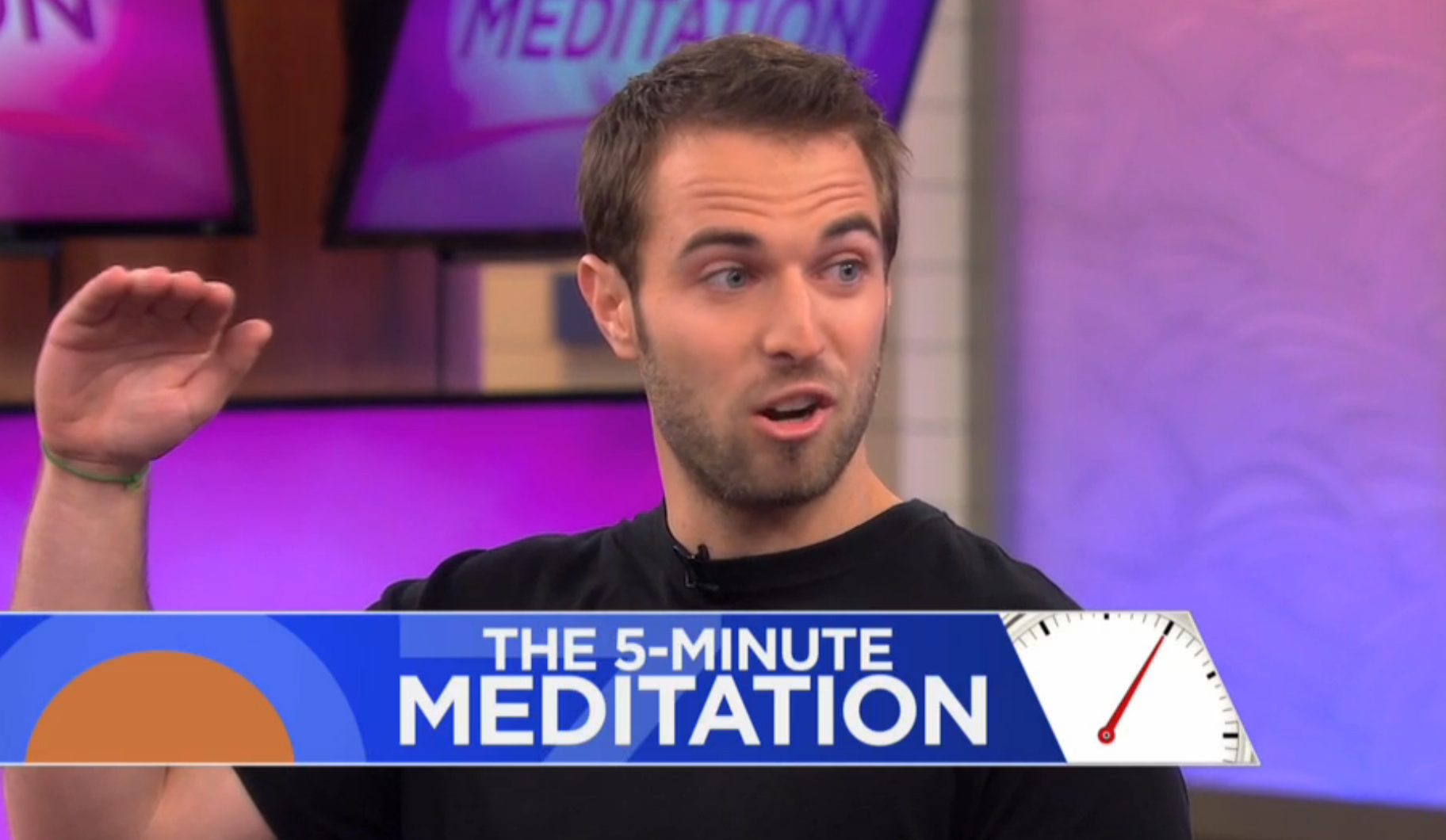 Dr. Oz Mindfulness Meditation: Cory Muscara at Dr OZ Show, Cory Muscara ...