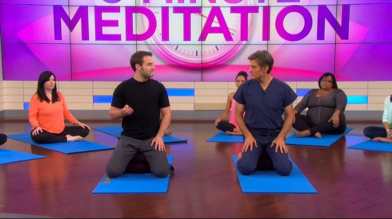 Dr. Oz Mindfulness Meditation: Cory Muscara at Dr OZ Show, Cory Muscara ...